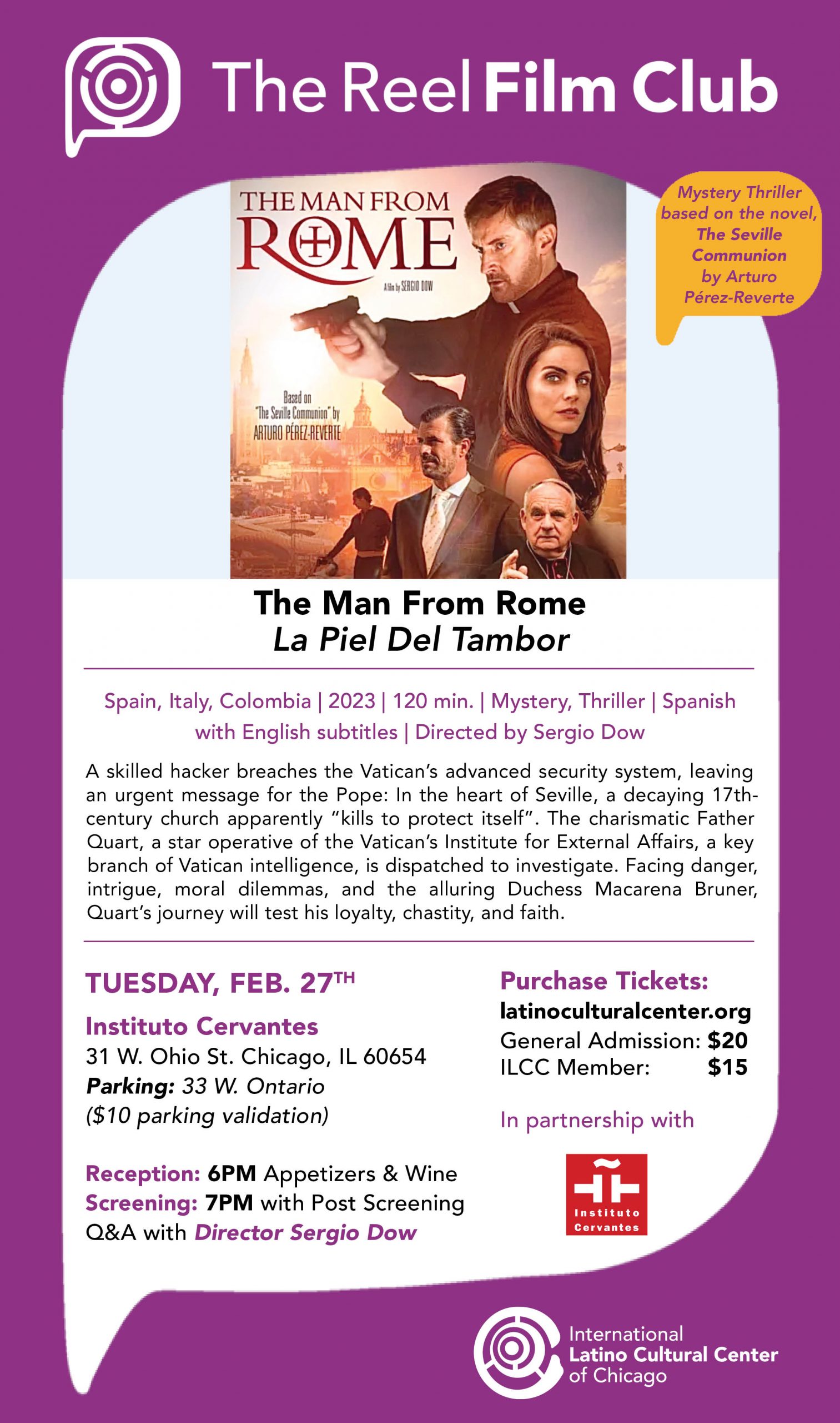 The Reel Film Club: The Man From Rome – International Latino Cultural ...