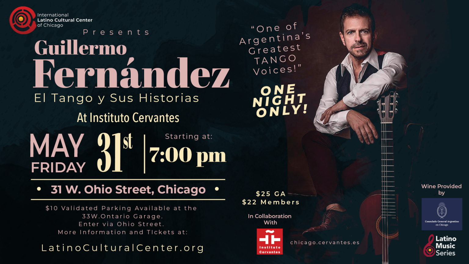 “El Tango y Sus Historias” with Guillermo Fernández – International ...