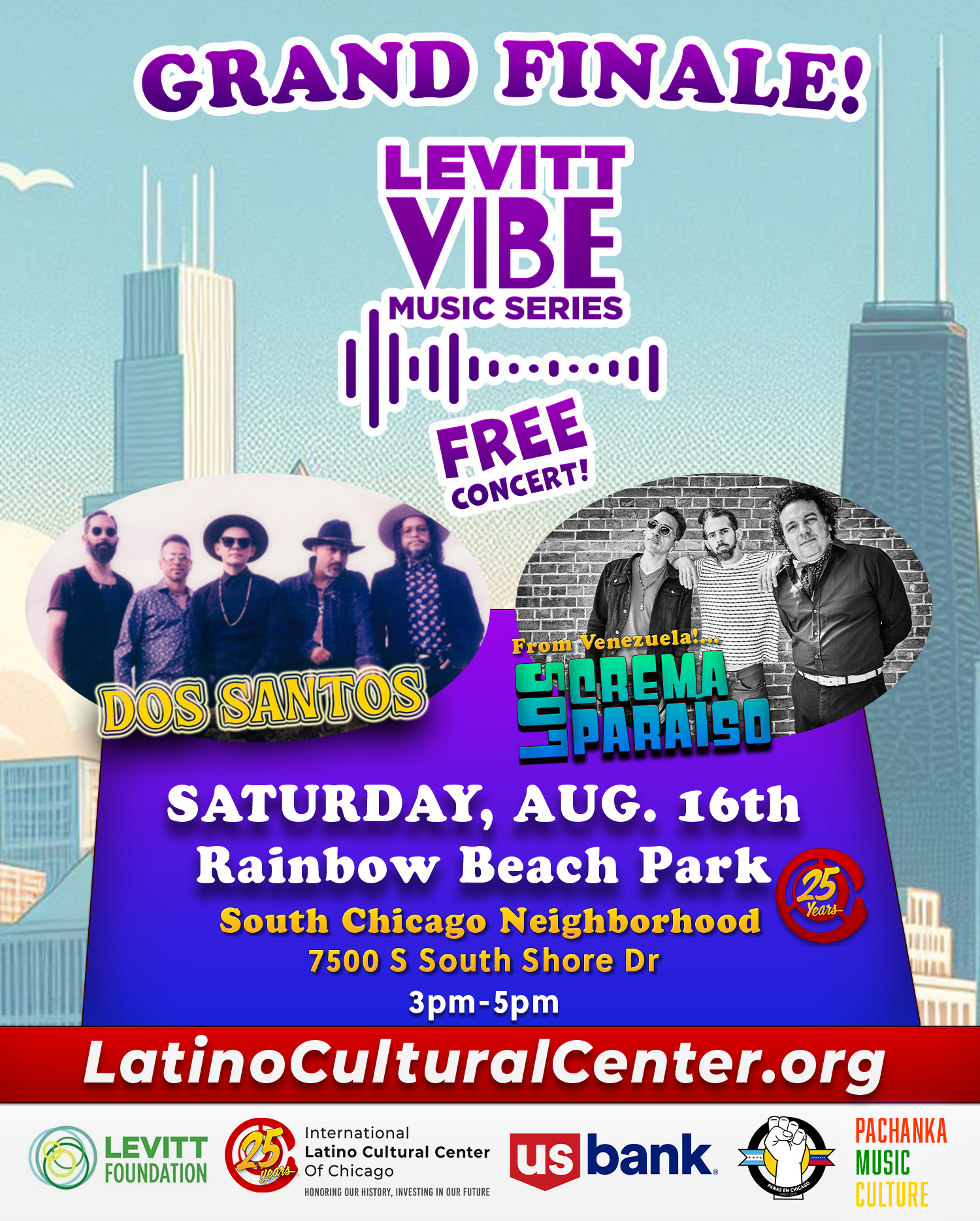 Levitt VIBE Chicago: Los Crema Paraíso & Dos Santos – International ...